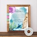 Hope Name Meaninghope Custom Name Printable Wall Artmermaid - Etsy