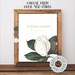 Watercolor Magnolia Leaf,custom Quote,personalized Wall Art,custom Poem ...