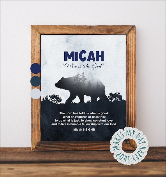 Micah Name Meaning And Origin