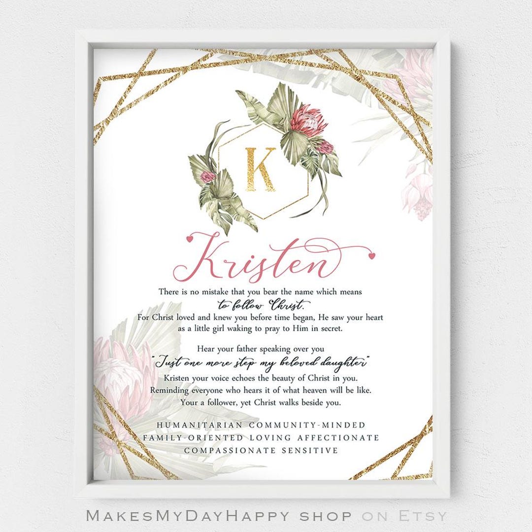 Kristen Name List