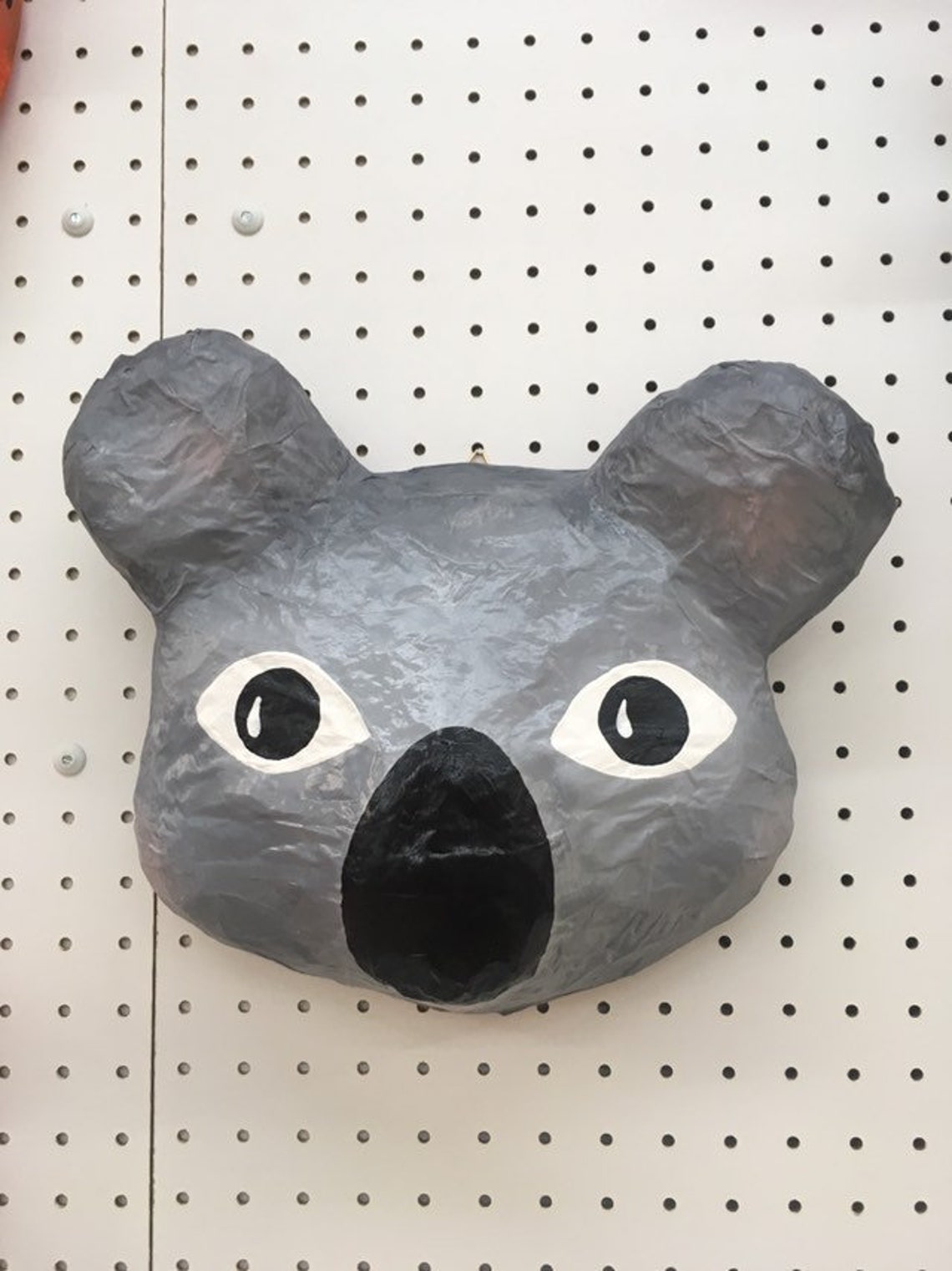 Paper Mache Koala Head, Benjamin. Sweet Wall Decor for a Nursery or ...