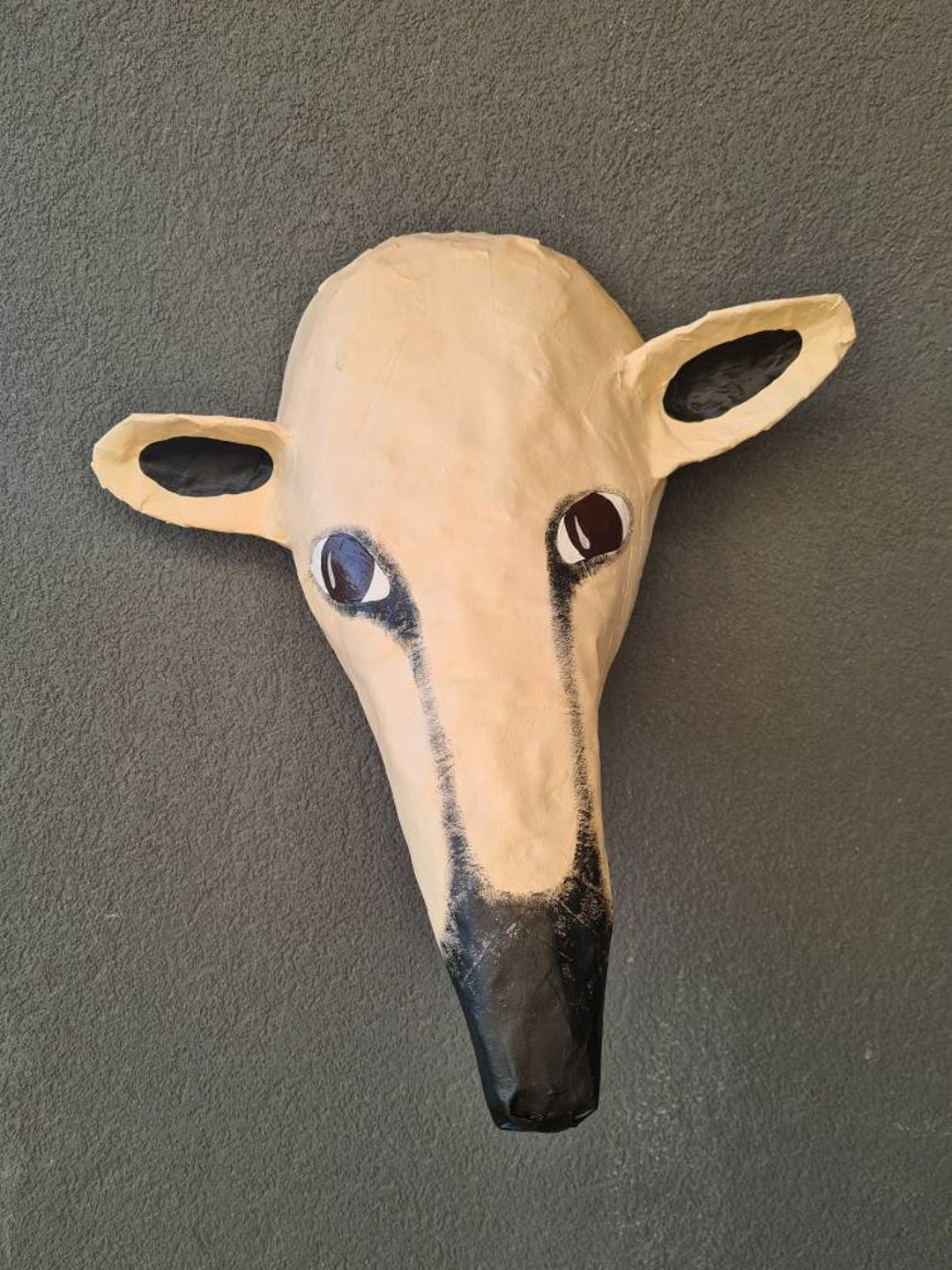 Paper Mache Anteater Head, Salomé. Giant Ant-eater, Exotic Creature ...