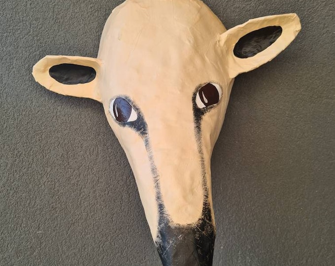 Paper Mache Anteater Head, Salomé. Giant Ant-eater, Exotic Creature ...