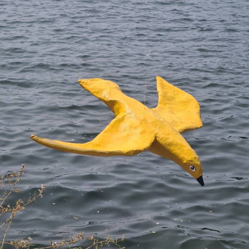 Paper Mache Bird - Etsy