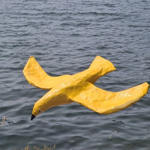 Paper Mache Seagull, Clarice. Hanging Paper Sculpture, Original Home ...