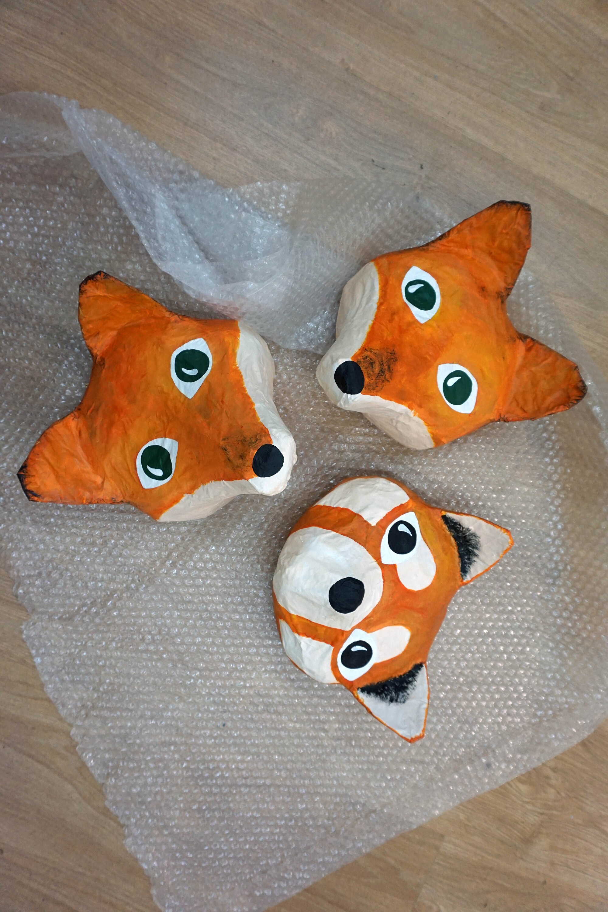 Paper Mache Red Panda Head, Bernardo. Sweet Wall Decor. - Etsy