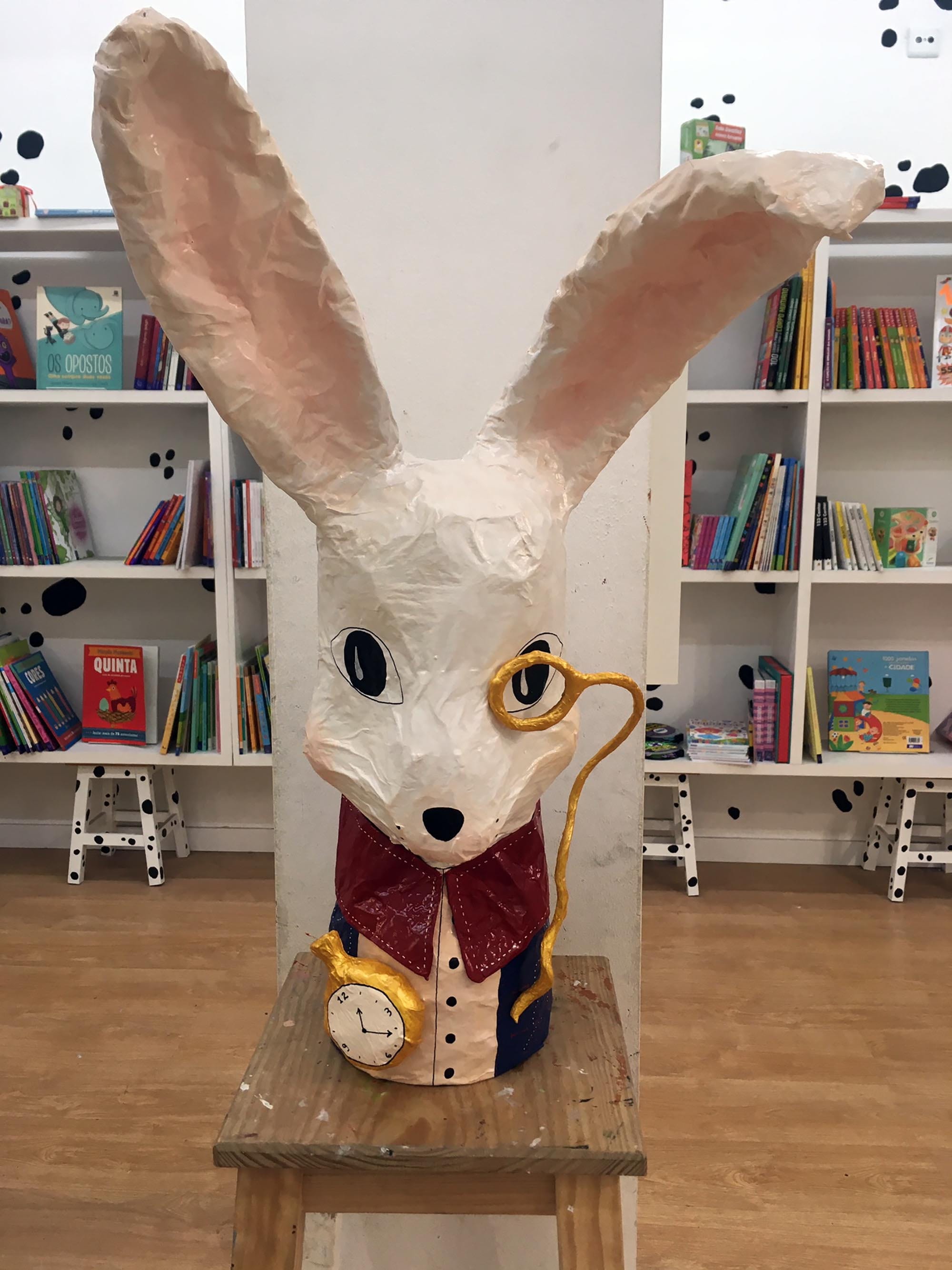 White Rabbit Alice in Wonderland Bust | Etsy