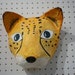 Paper Mache Cheetah Head, Tina. Savanna Creature, Colorful Wall Decor ...