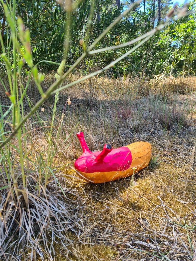 Paper Maché Colorful Giant Slugs. Limited Edition Paper | Etsy