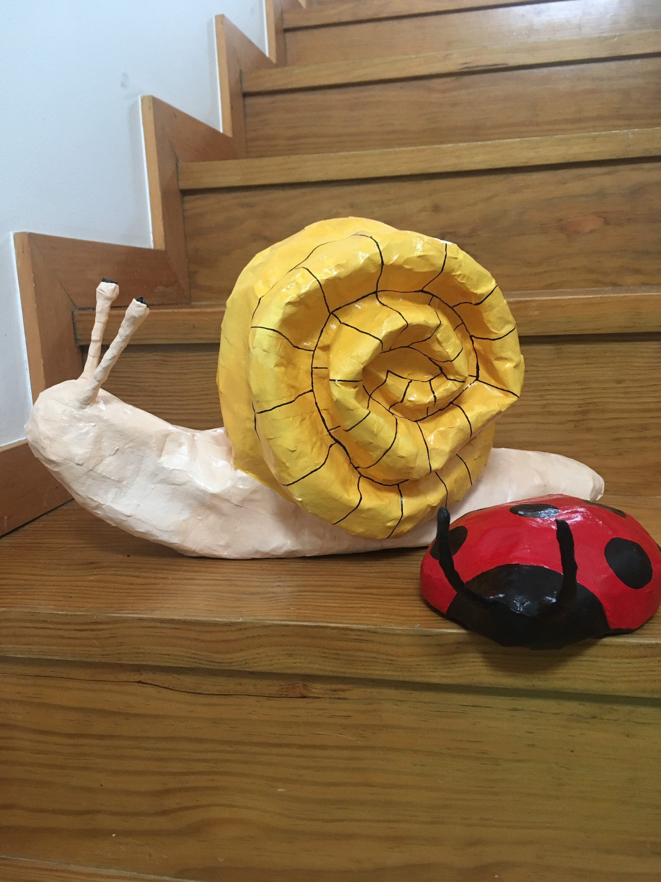 Paper Mache Giant Snail Adam. Large Paper Sculpture Original | Etsy