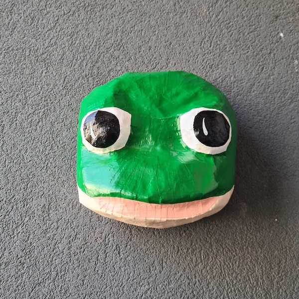 Paper Mache Frog - Etsy