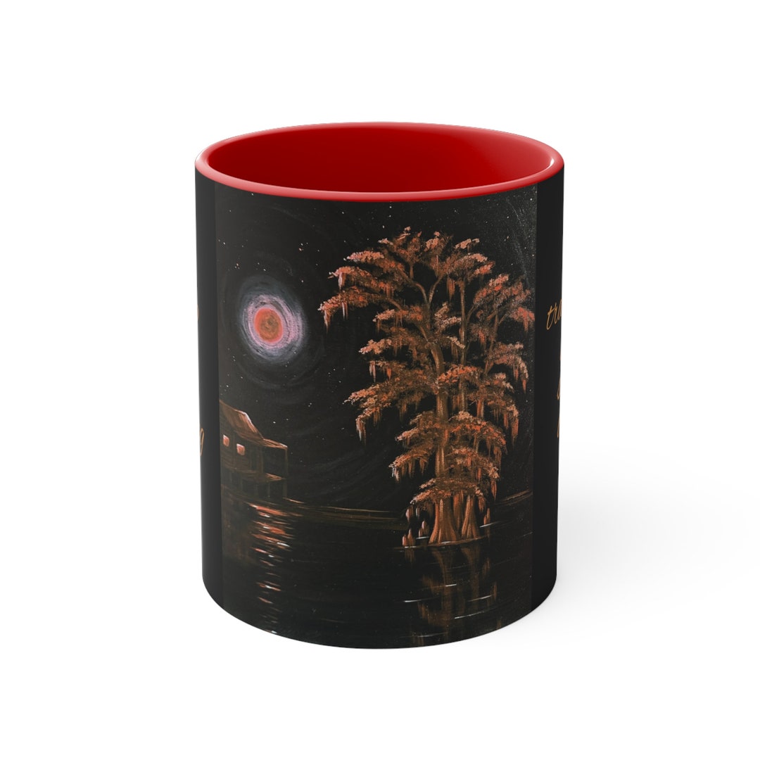Camp Life Coffee Mug, Original Swamp Art, Ceramic Mug, Louisiana ...