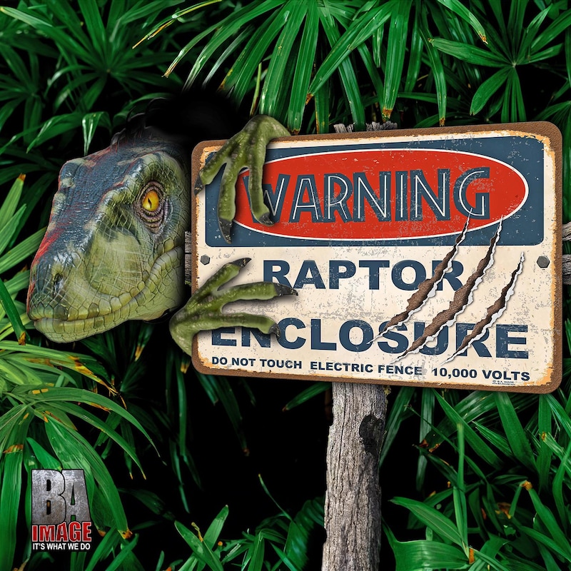 Dinosaur Sign - Etsy