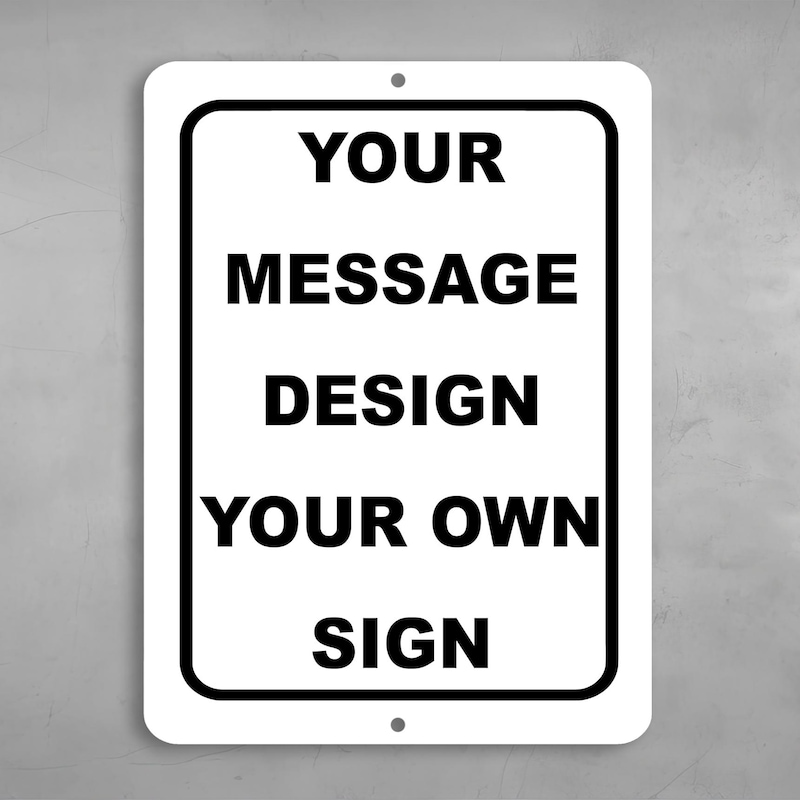 4x18 Sign - Etsy