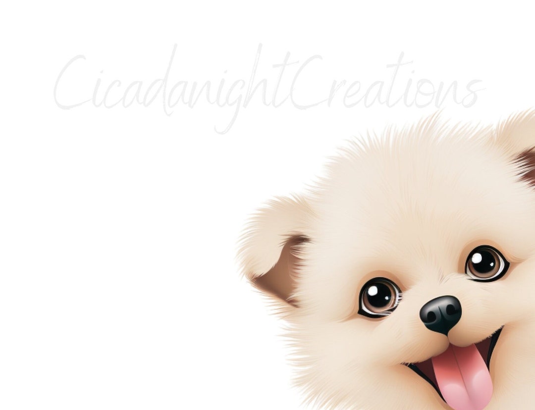 Puppy Surprise Printable Writing Paper Design - Lot of 5 - Etsy