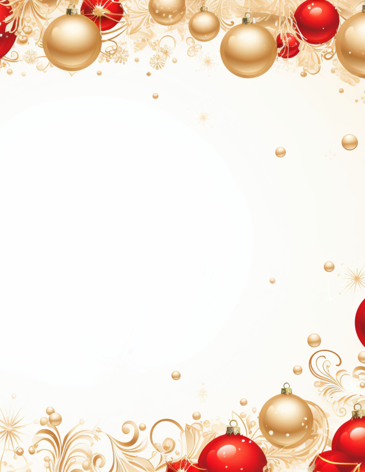 Whimsical Christmas Printable With Border Lot of 5 - Etsy