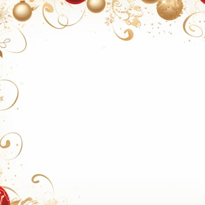 Whimsical Christmas Printable With Border Lot of 5 - Etsy