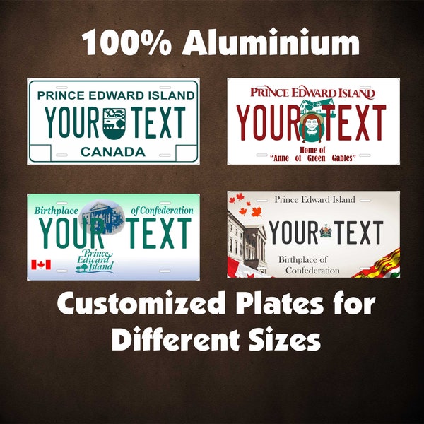 Prince Edward Island Licence Plate - Etsy