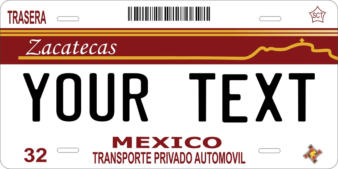 Zacatecas 2008 Mexico Custom Personalized Novelty ATV Moped Mini Bike ...