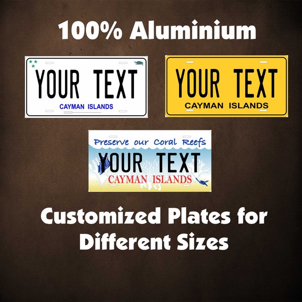 Cayman Islands License Plate - Etsy