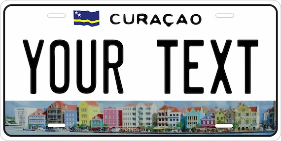Curacao License Plate Personalized Custom ATV Mini Bike Moped | Etsy