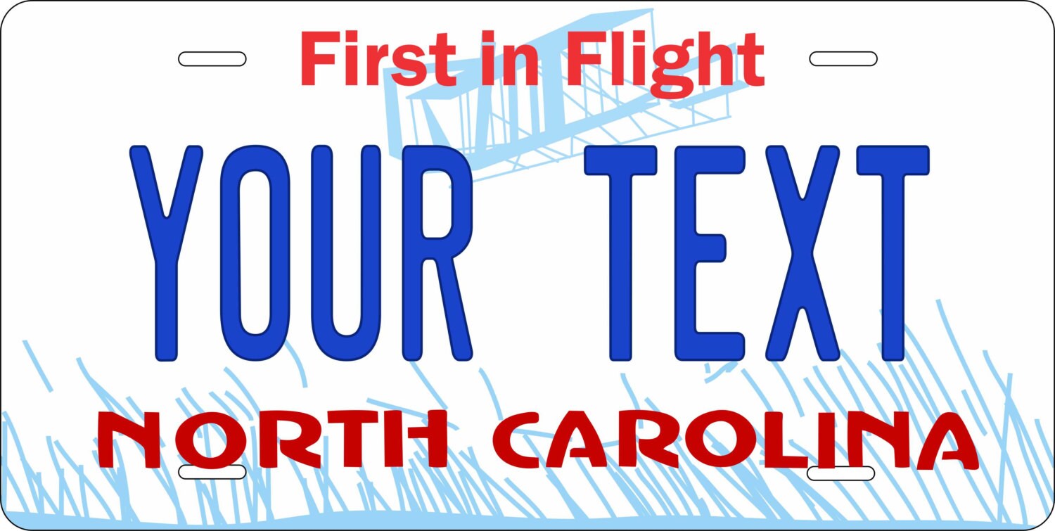 North Carolina 1981 First in Flight Custom Personalized | Etsy