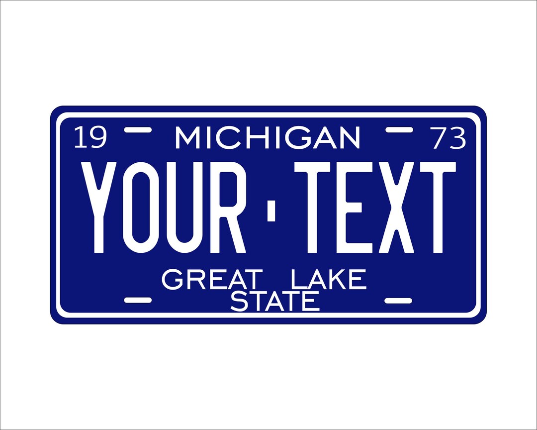 Michigan - 1973 Custom Personalized Novelty ATV Moped Mini Bike License ...