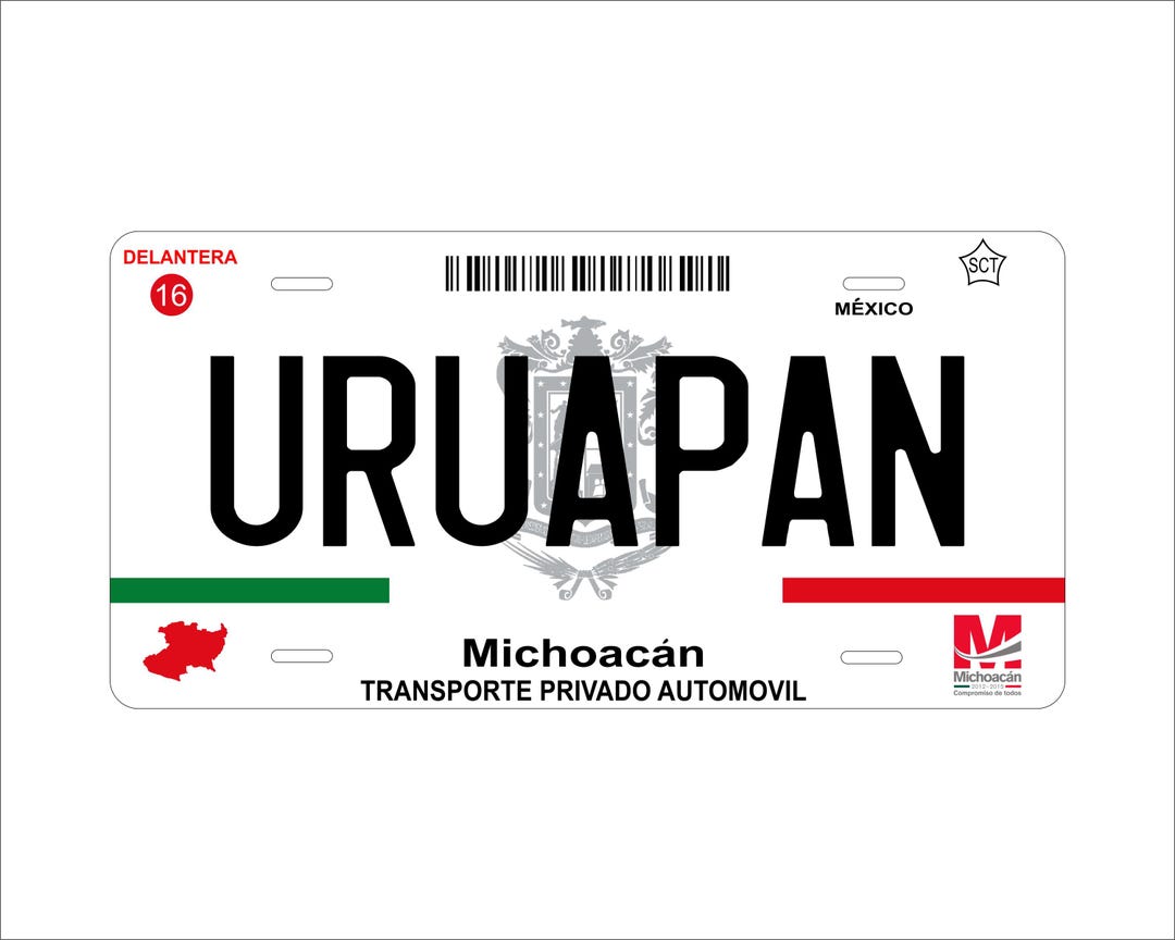 Michoacan 2012 Mexico Custom Personalized Novelty ATV Moped Mini Bike ...