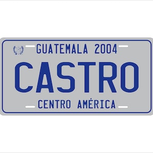 Guatemala 2004 Custom Personalized Novelty ATV Moped Mini Bike License ...
