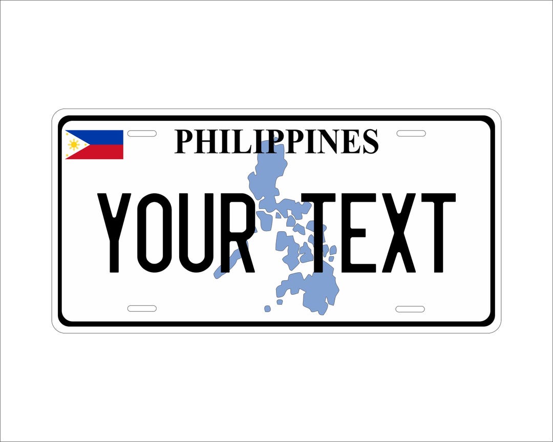 Philippines Map Asia Custom Personalized Novelty ATV Moped Mini Bike ...