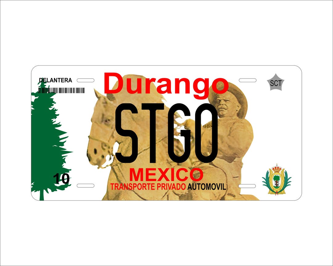 Durango 2006-8 Mexico Cowboy Custom Personalized Novelty ATV Moped Mini ...