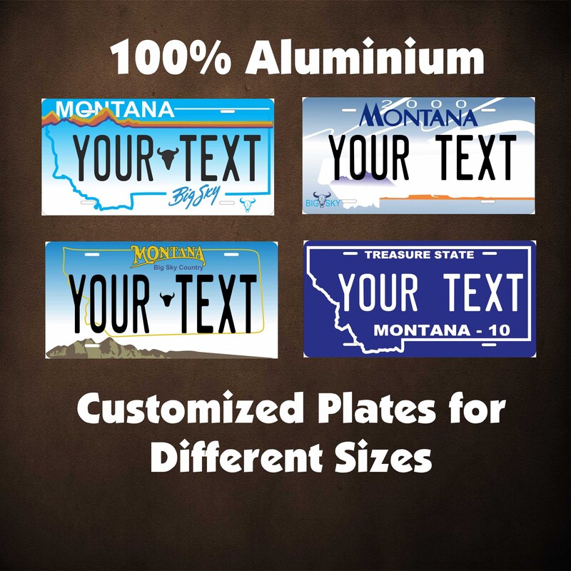 Vintage Plate Montana - Etsy