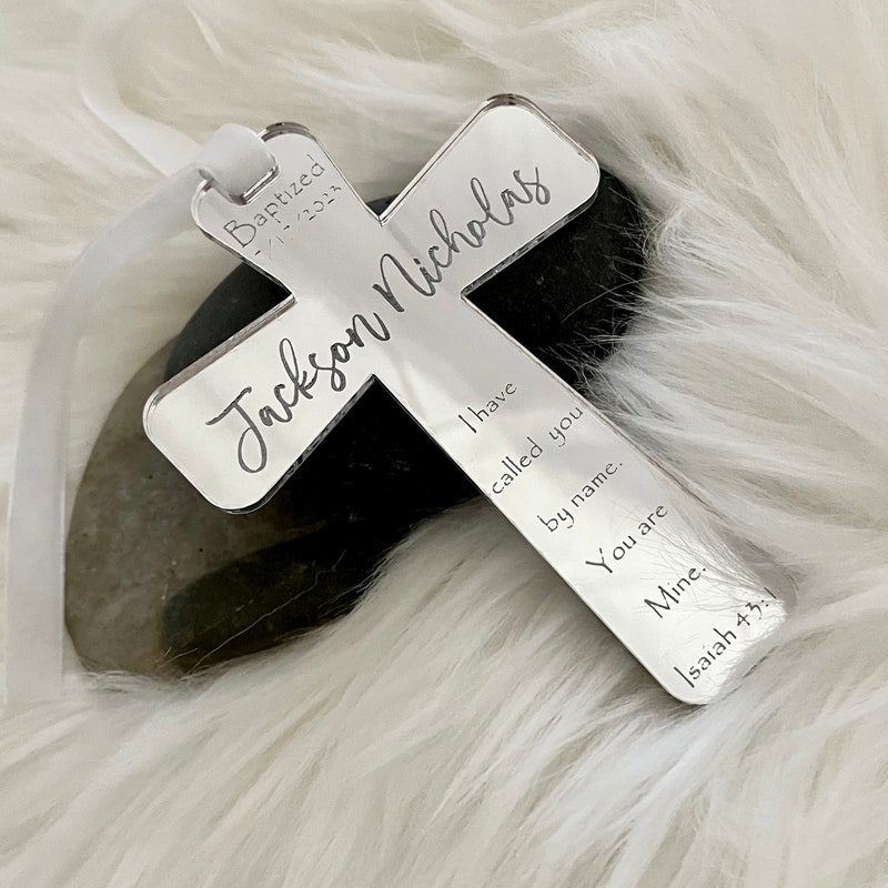 Baptism Cross - Etsy