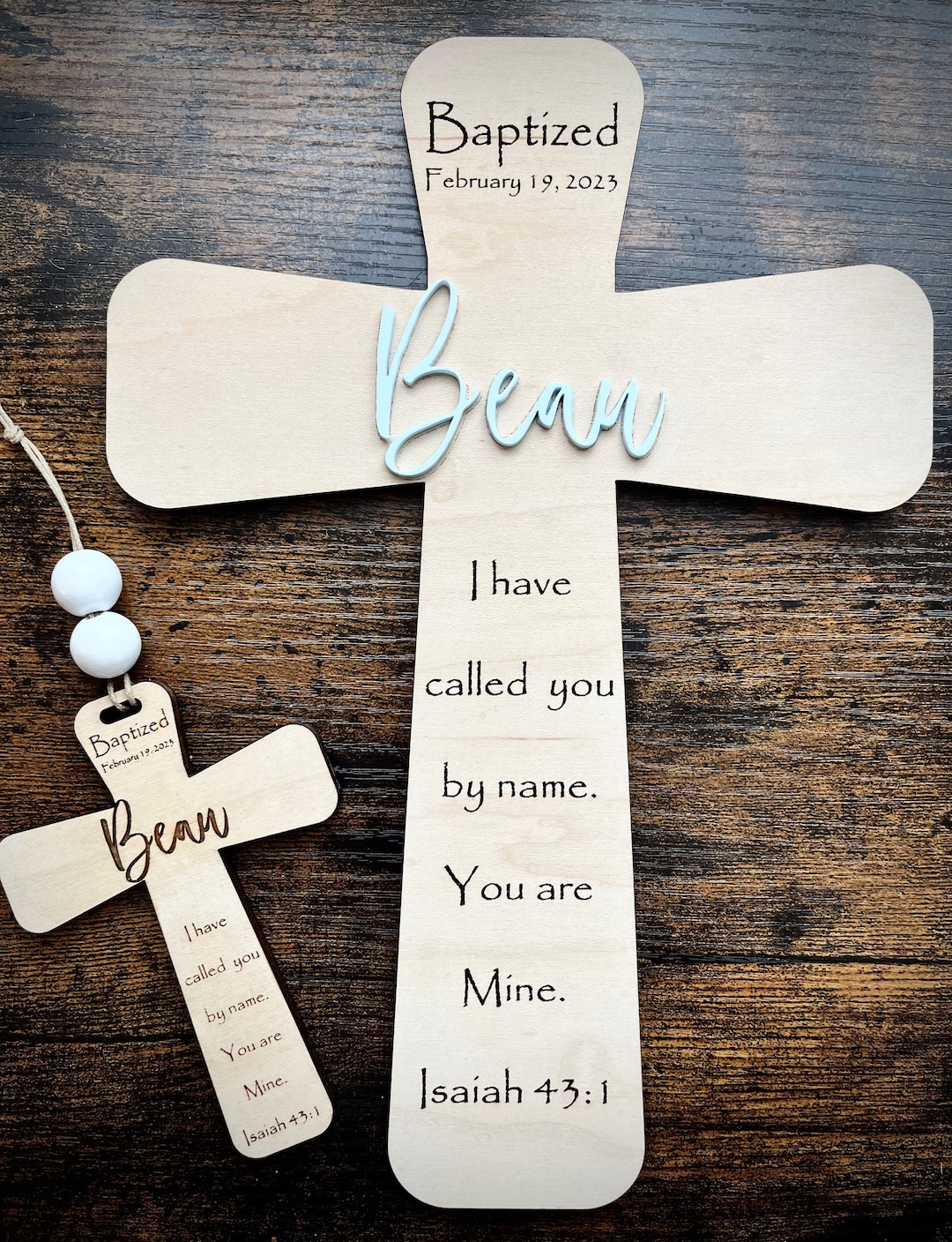 Communion, Dedication, Baptism Gift for Boy or Girl, Personalized ...