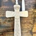 Personalized Crib Cross, Baby Shower Gift, New Baby Gift, Baptism Gift ...
