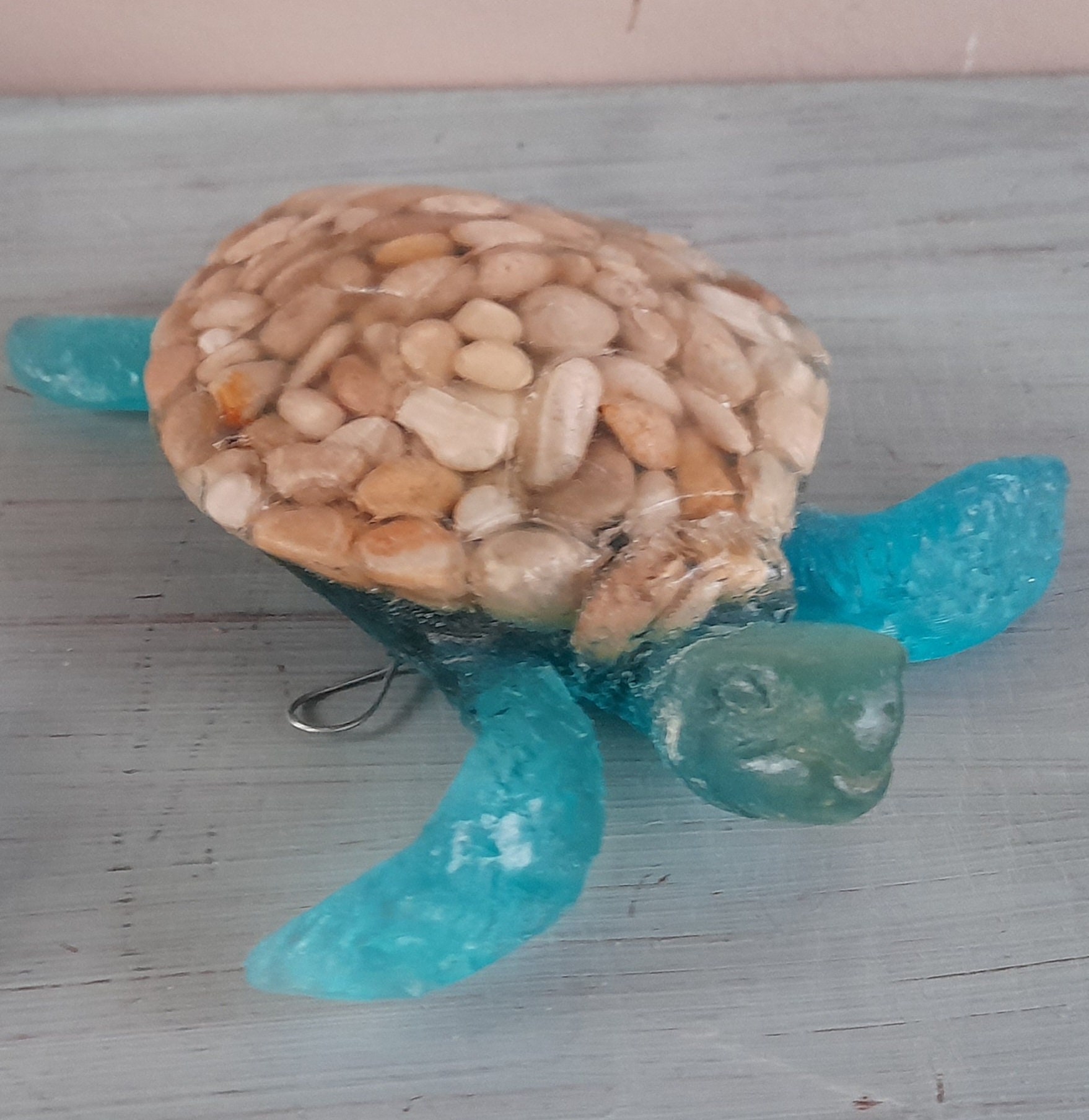 Sea Turtle Ornament Resin Turtle Decoration Handmade Turtle | Etsy