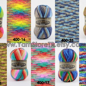 Planned Pooling Papatya Joyful Merino Premium Acrylic Yarn 100gr 280m ...