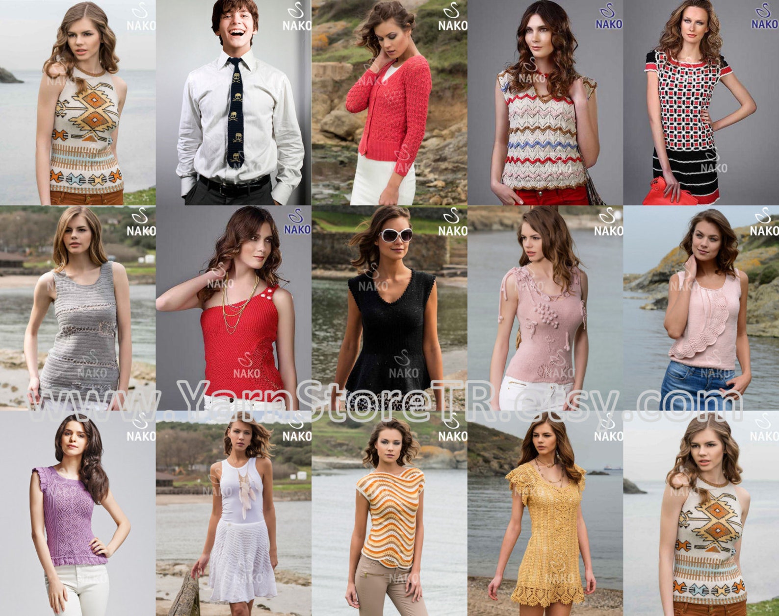 Premium Micro Acrylic Strectch Yarn Knitting Crochetting by Nako ...