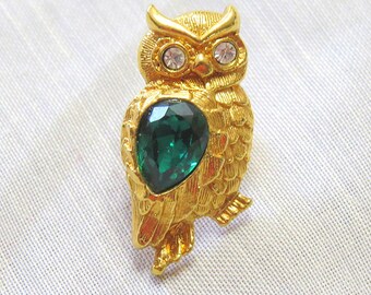 Avon owl pin | Etsy