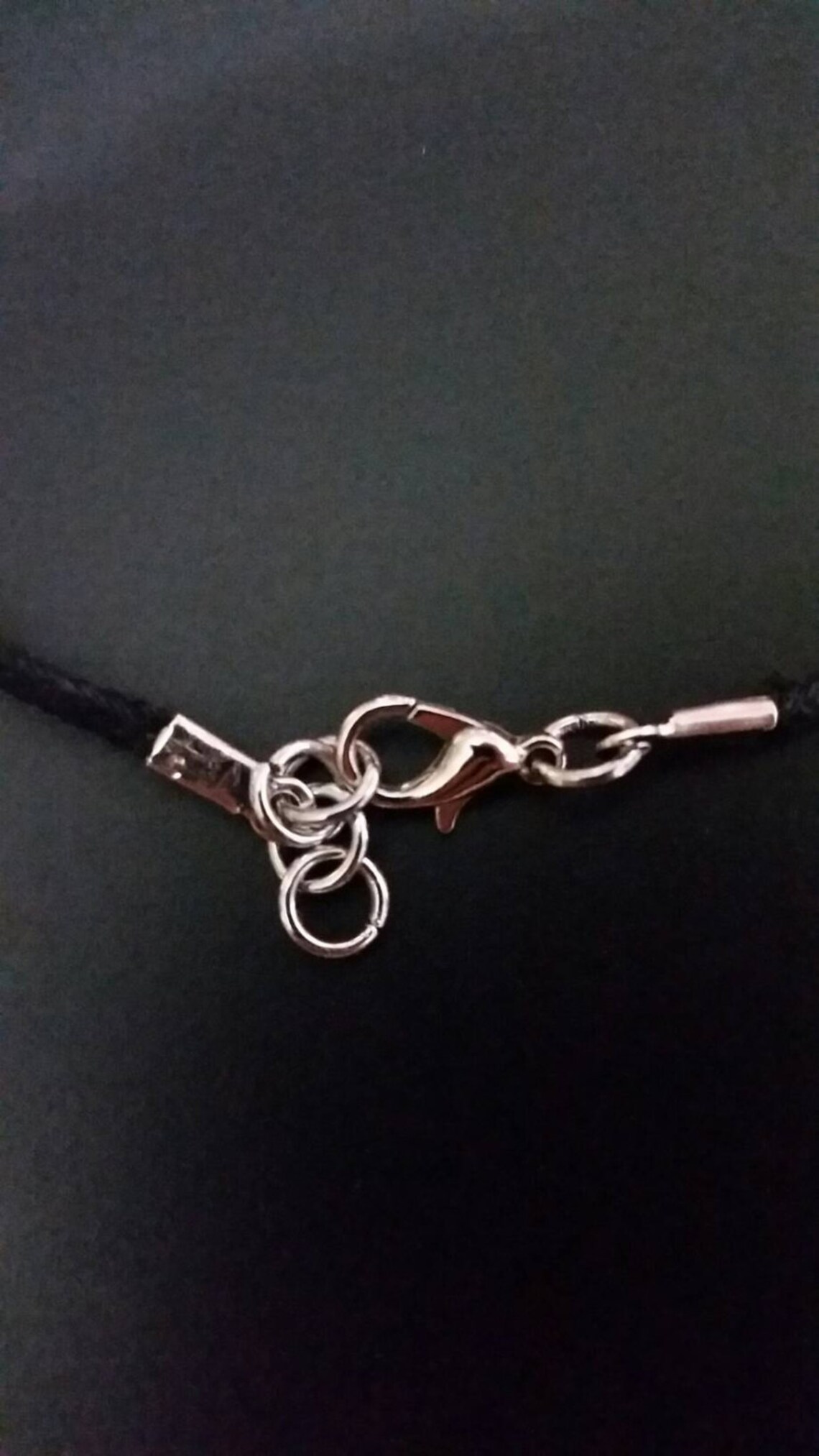 Black Choker With Heart Shaped Lock: Vintage Heart Shaped Lock on Black ...