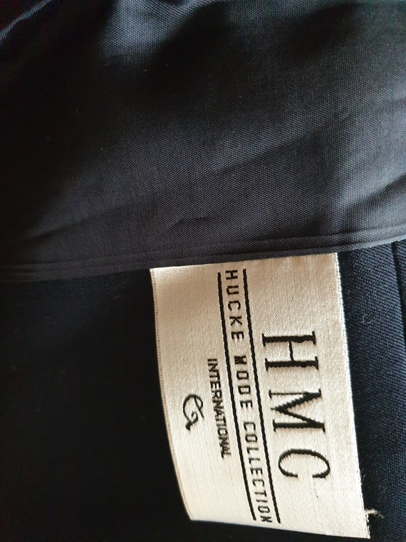 Vintage Hucke classic 80s coat made of virgin wool - Gem