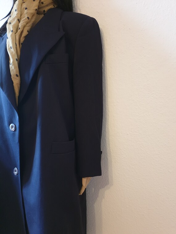 Vintage Hucke classic 80s coat made of virgin wool - Gem