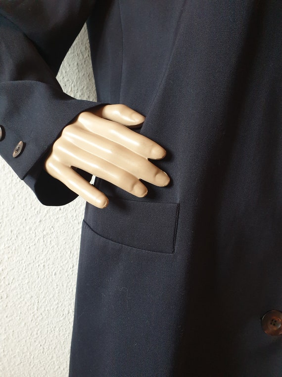 Vintage Hucke classic 80s coat made of virgin wool - Gem