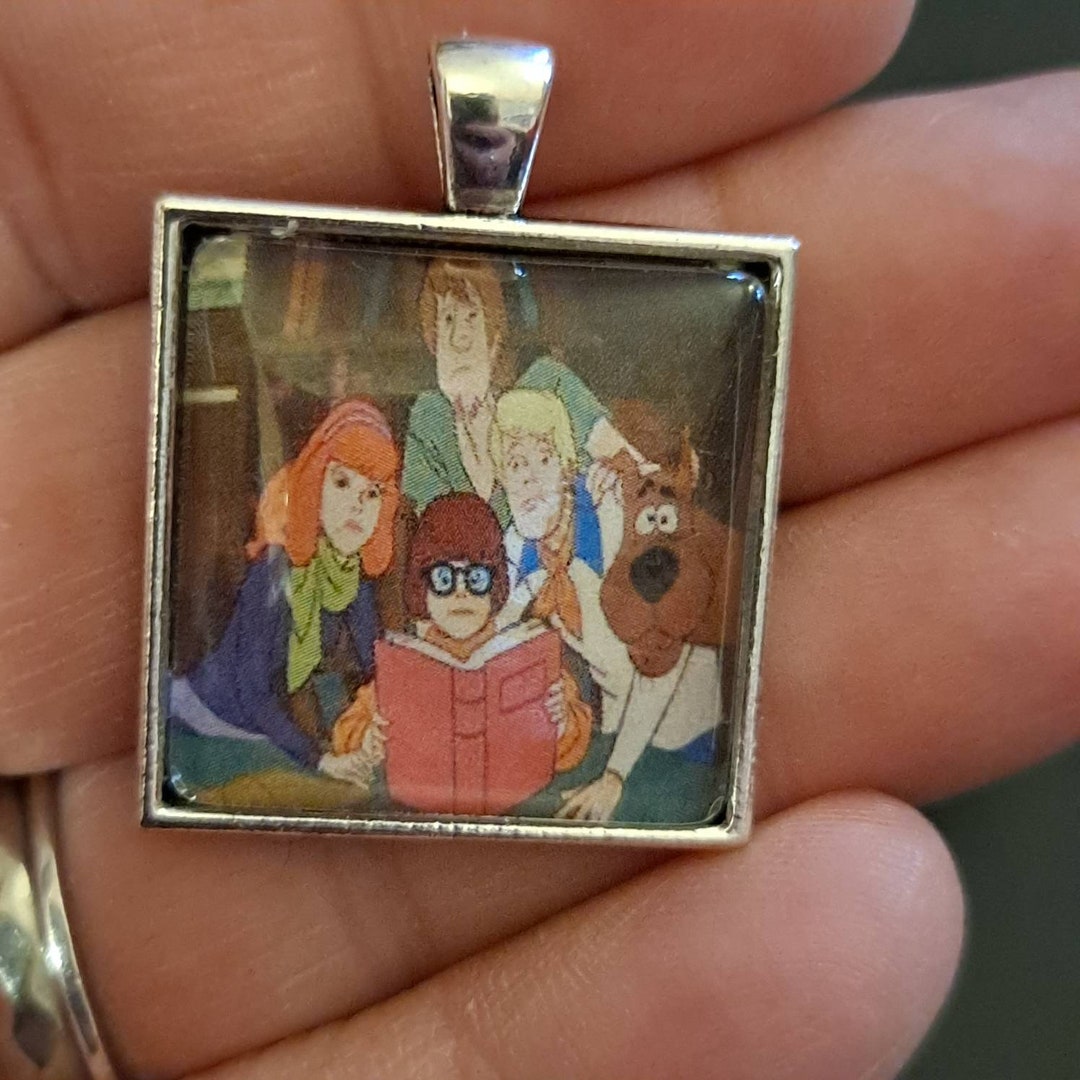 1" X 1" Square Photo Pendant: the Scooby Gang - Etsy