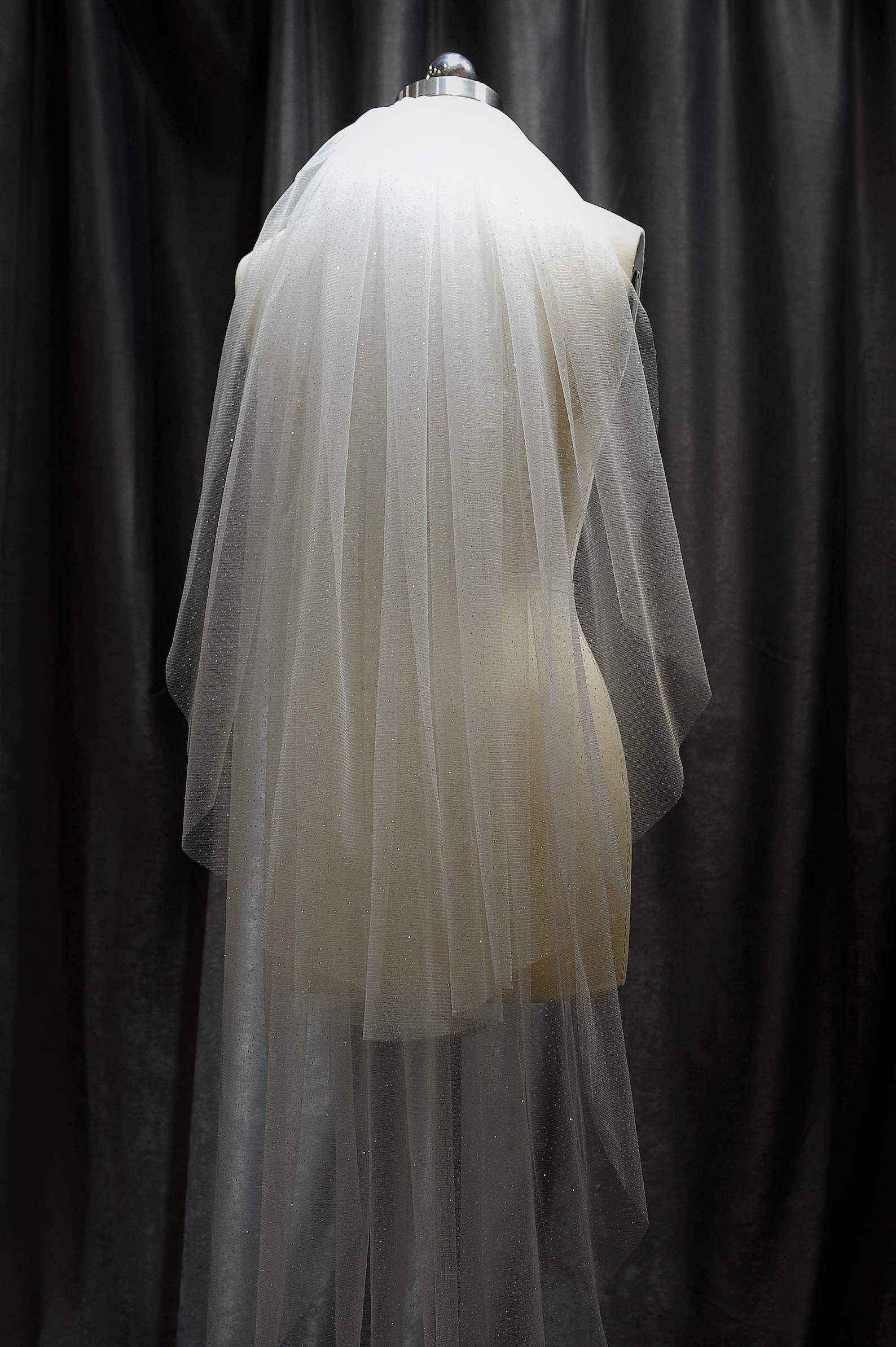 Ls57/ Sparkle Veil/ Glitter Veil/ 2 Tier Veil/ Bridal Veil/ - Etsy