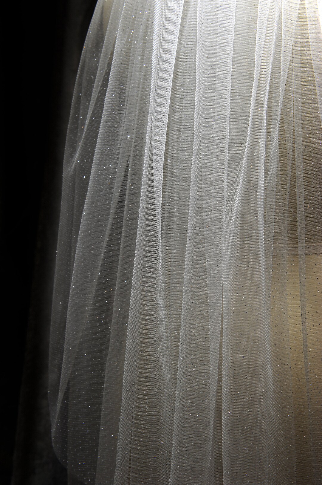 Ls57/ Sparkle Veil/ Glitter Veil/ 2 Tier Veil/ Bridal Veil/ - Etsy