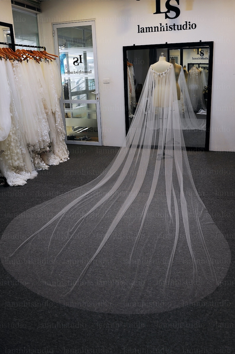 Ls114/crystal Cape/ Bridal Cape/ Bridal Wedding /custom Cape | Etsy