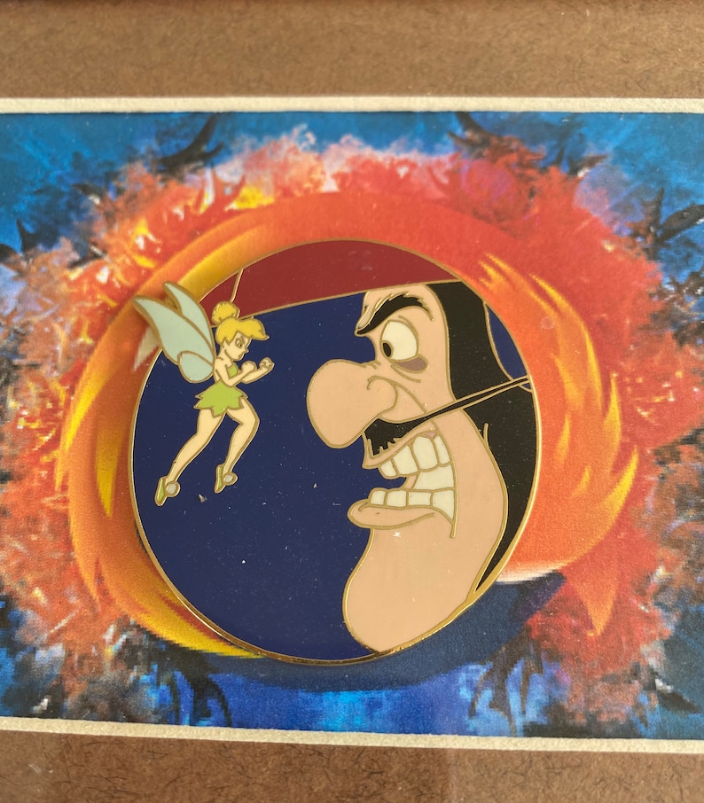 Tinker Bell and Captain Hook - Etsy