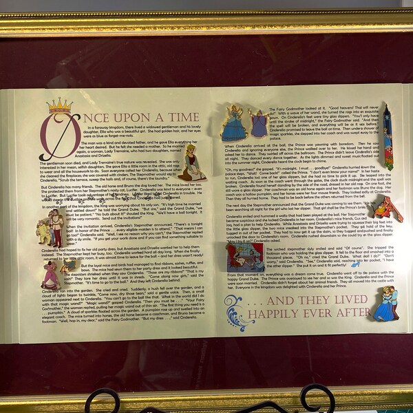 Cinderella Storybook Etsy