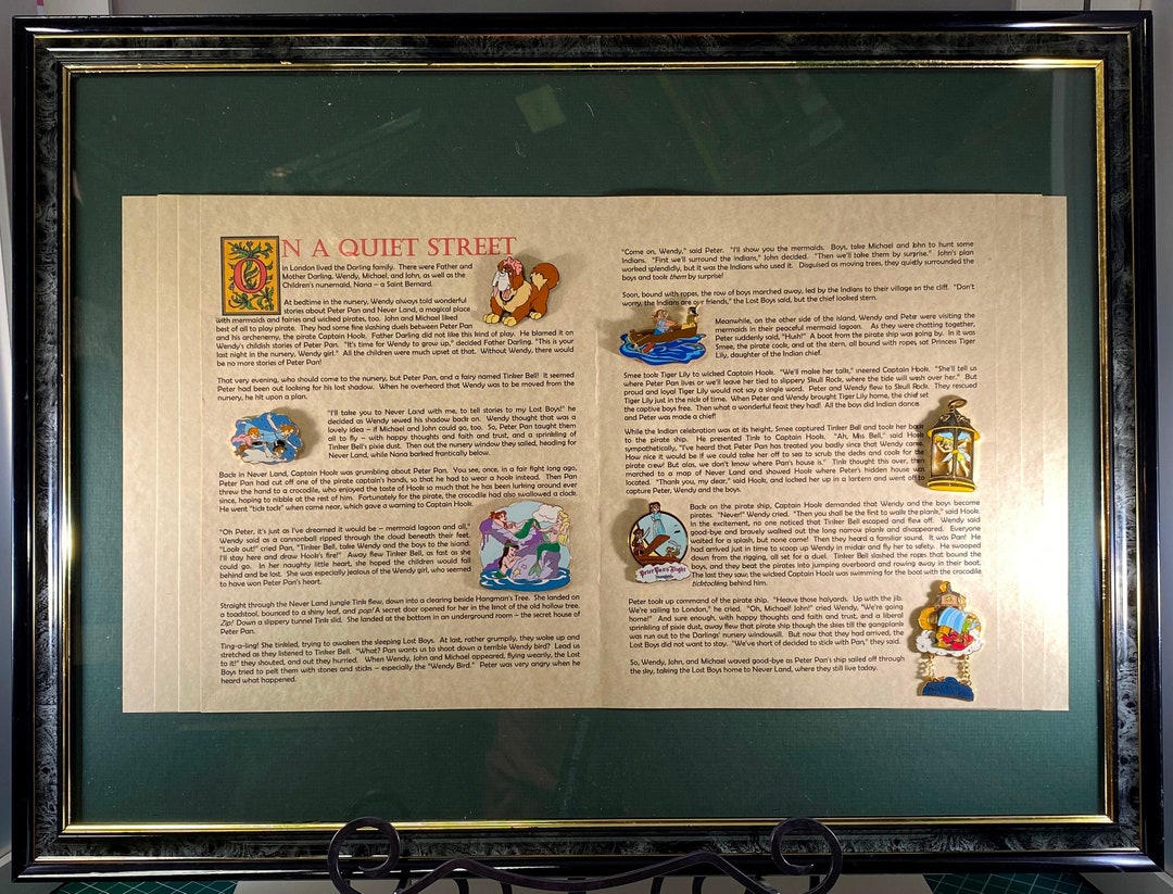 Peter Pan Storybook - Etsy